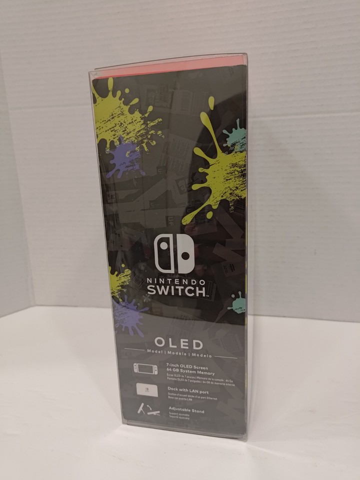 OLED Switch Console Box Protector & Display Case, Fits All OLED MARIO ...