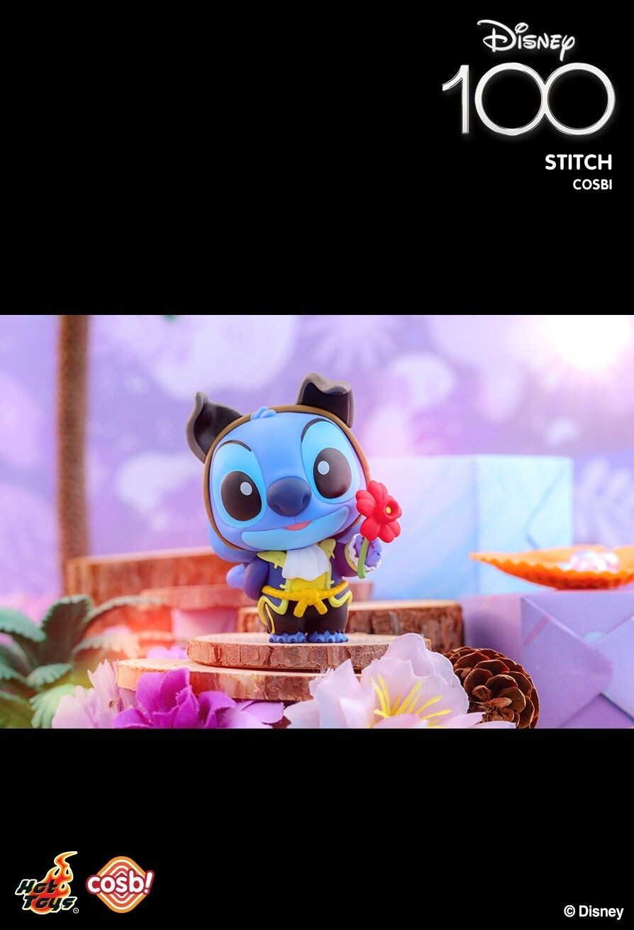 Hot Toys CBX133 Disney 100 STITCH IN COSTUME Cosbi Full box ( Case of ...