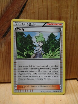 Pokemon Card 2015 TRAINER/SUPPORTER: WALLY 94/108 | eBay