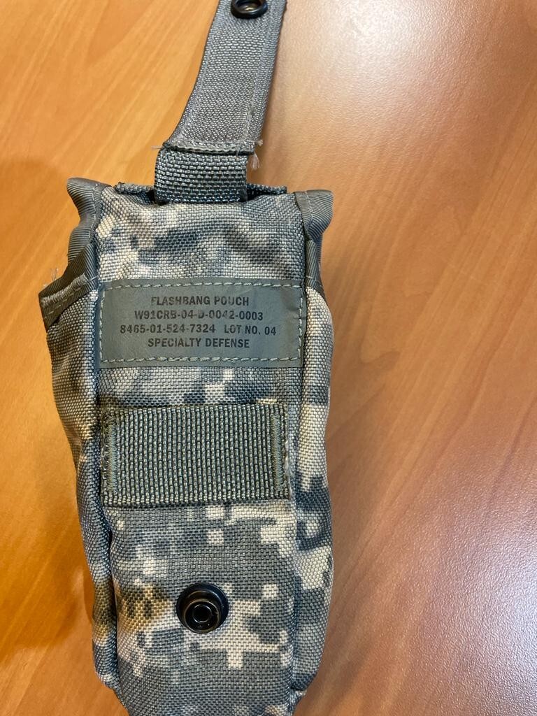ACU Flash Bang Grenade Pouch Molle II, NSN 8465-01-524-7324 New | eBay
