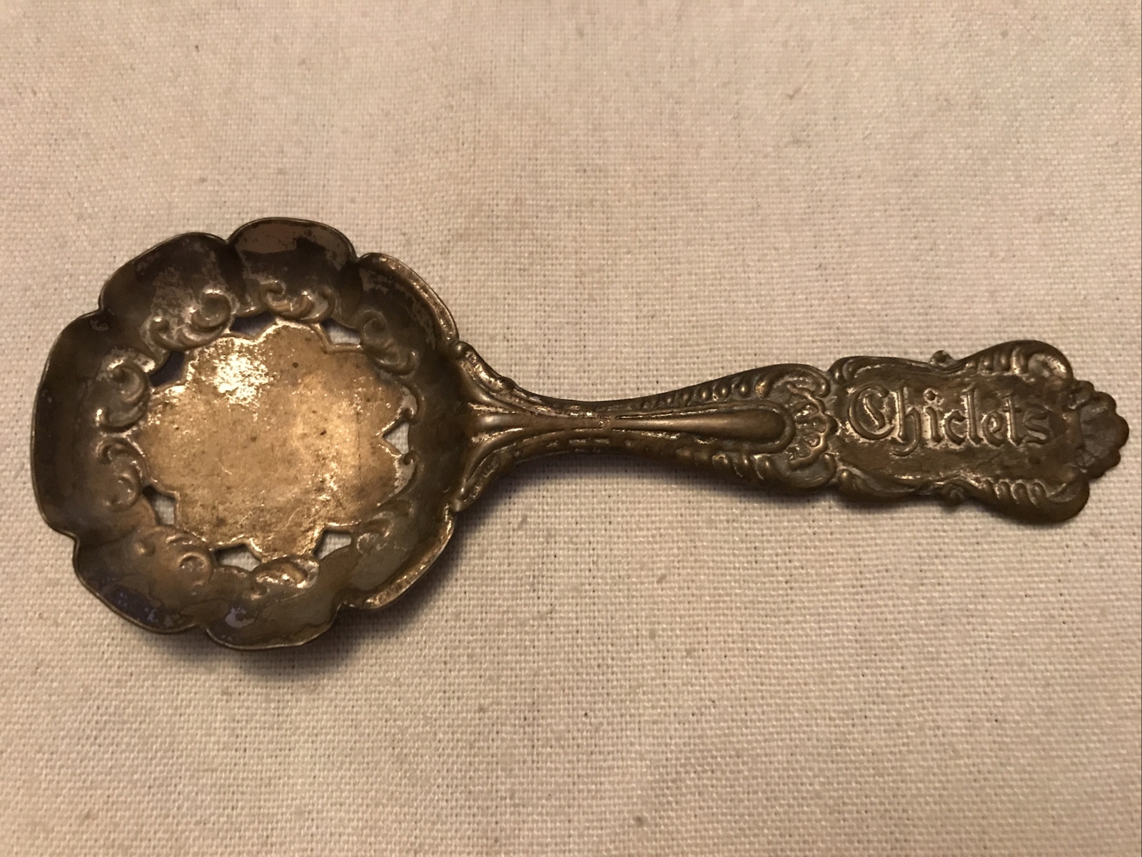 CHICLETS VINTAGE METAL ADVERTISING SPOON | eBay