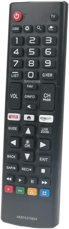 Replace Remote 75UM6970PUB 70UM6970PUA FOR LG Class 4K HDR Smart LED TV ...