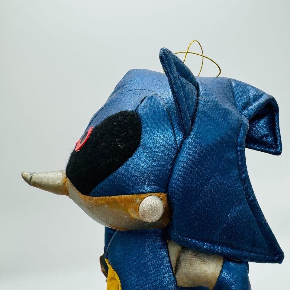 1997 Sonic The Fighters Metal Sonic Plush doll SEGA Sonic the Hedgehog ...