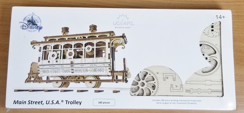 Ugears Disney Parks Exclusive Mechanical Model Main Street USA Trolley ...