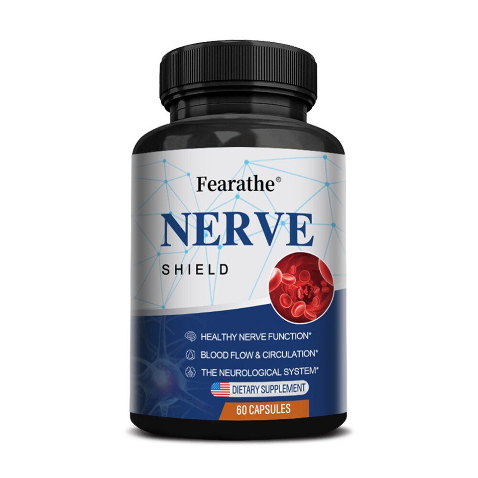 NERVE SHiELD HEALTHY NERVE FUNCTION,Advanced Nerve Formula with Alpha ...