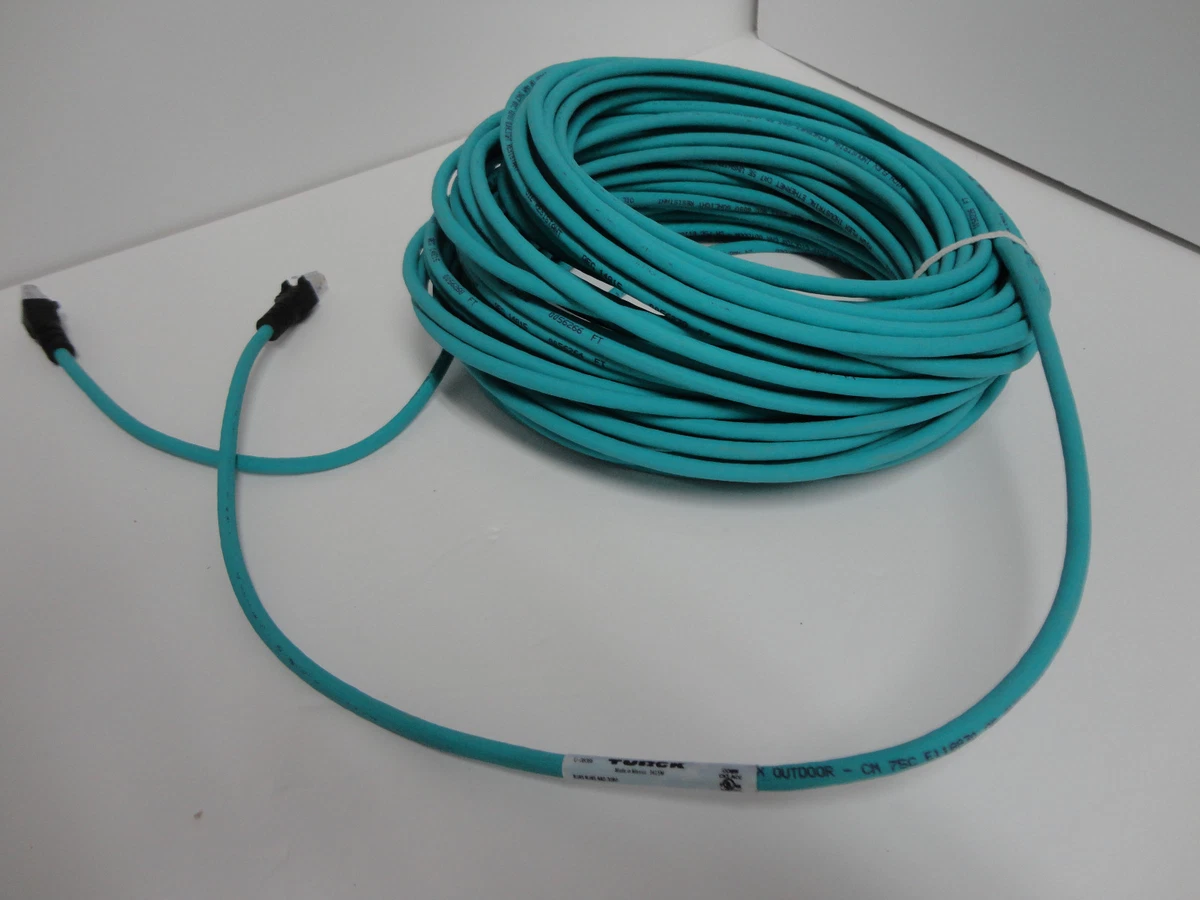 Turck RJ45S RJ45S 841-9M Ethernet Cordset Male/Male T181764, 44% OFF