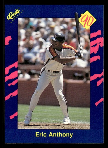 Eric Anthony 1990 Classic Blue #70 Houston Astros | eBay