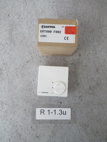 Sauter ERT800 F002 Régulateur de Température Ambiante A2901 24V AC | eBay