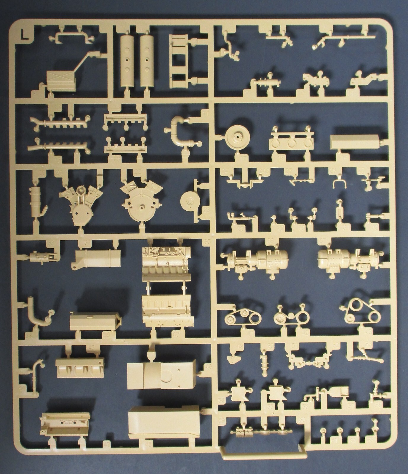 Rye Field Models 1/35th Scale Stug IV - Parts Tree L from Kit No. 5061 ...