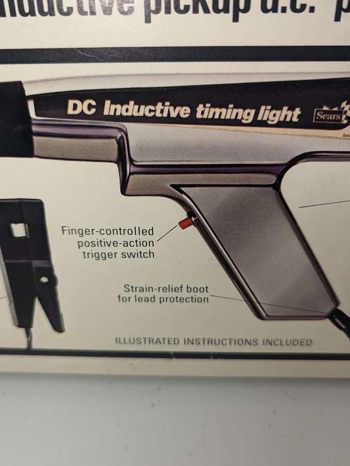 Vintage Sears Craftsman Inductive Timing Light 21381 Test Equipment | eBay