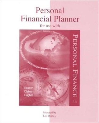 PERSONAL FINANCIAL PLANNER FOR USE WITH PERSONAL FINANCE By Jack R ...