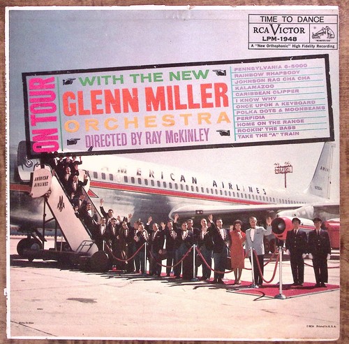 ON TOUR WITH THE NEW GLENN MILLER ORCHESTRA RAY McKINLEY VINYL LP 190 ...