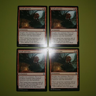 Tooth and Claw x4 Eternal Masters 4x Magic the Gathering MTG | eBay