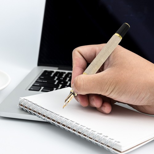 Frosted Pole Sign Pen Fountain Pens for Writing Refillable Calligraphy ...