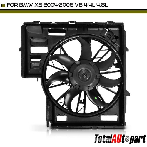 Engine Radiator Cooling Fan w/ Controller Assembly for BMW E53 X5 2004 ...