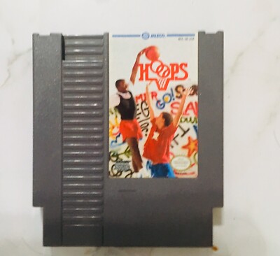 Hoops NES Nintendo TESTED | eBay