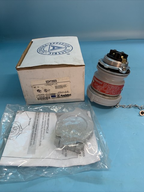 Appleton Electric Aluminum 20 Amp Uline - ECHT2023 Receptacle for sale ...