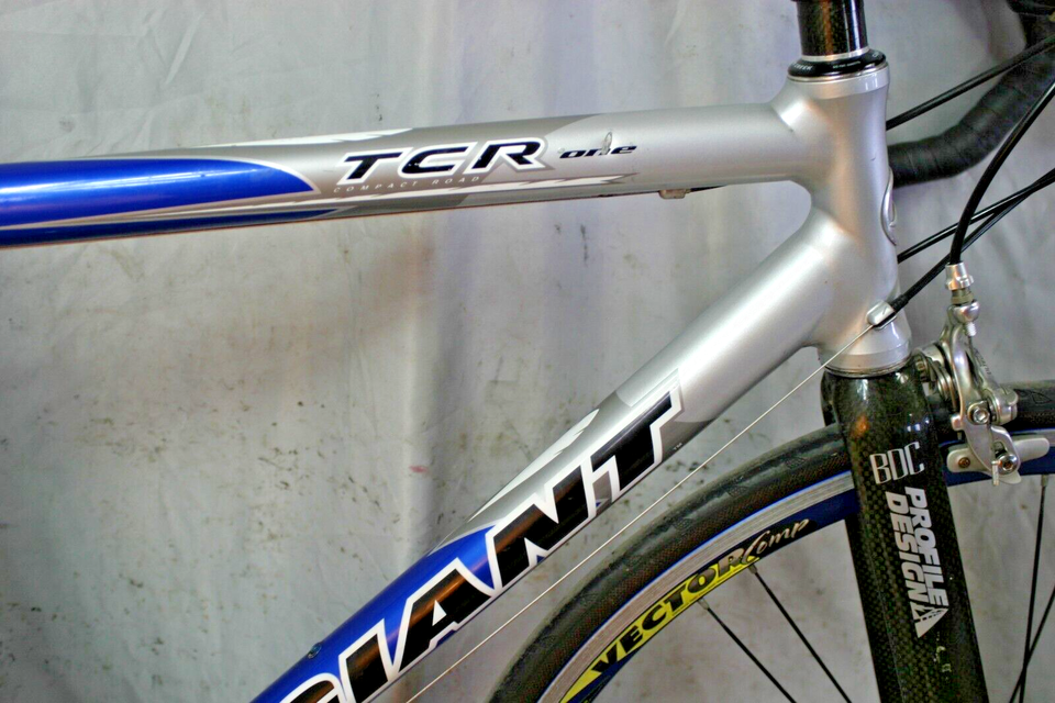 2001 Giant TCR ONE Racing Road Bike Small 50cm Ultegra Rolf Vector USA ...