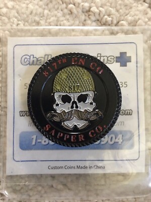Amy Challenge Coin; Sappers; Fund Raiser; Buy for a Good Cause | eBay
