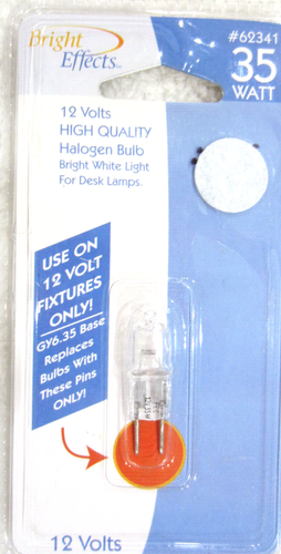 Bright Effects BI-PIN Light BULB 35 Watt GY6.35 Base 35W 12V LONG LIFE ...