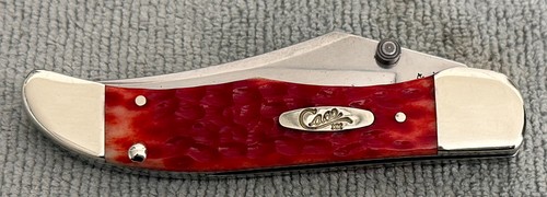 Case XX 61265AC KickStart Assisted Red Jig Bone Mid-Folding Hunter ...