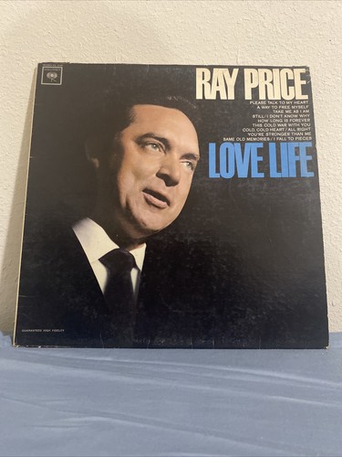 Ray Price “Love Life” Columbia Records CL 2189 | eBay