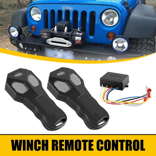 Wireless Winch Control Kit Remote for Jeep Truck ATV SUV 12V Switch ...
