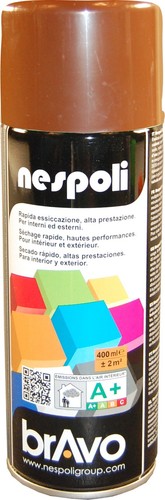 NESPOLI Aérosol peinture professionnelle marron brun 400 ml | eBay