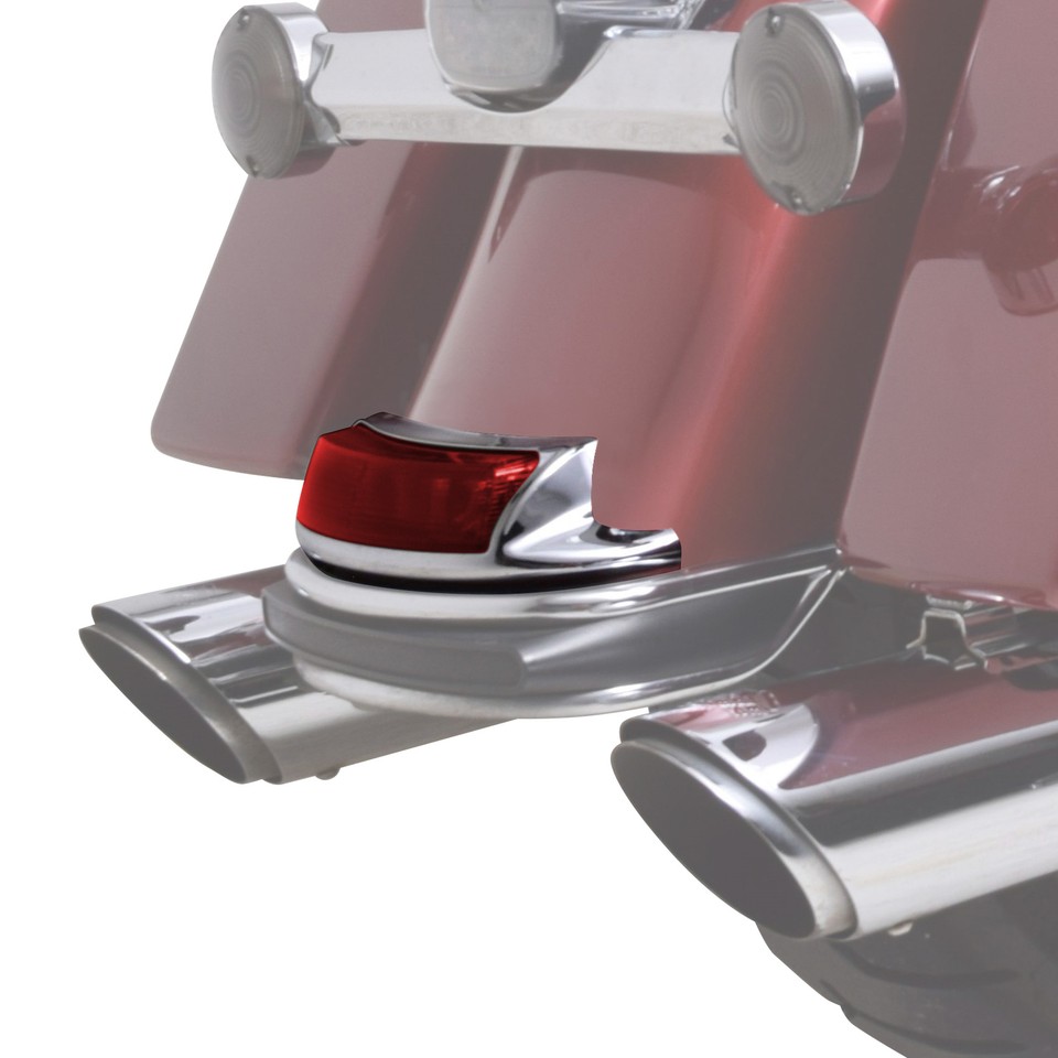 Red Rear Fender Tip Light Fit For Harley Davidson FLSTC Heritage ...
