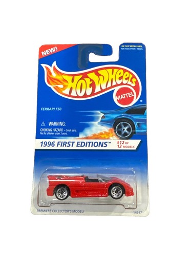 Vintage Hot Wheels 1996 First Editions Ferrari F50 14917 Collector #377 ...