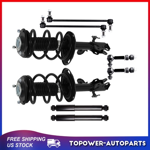 Front Rear Complete Struts Shocks & Suspension Kit For 2013-2018 Toyota ...