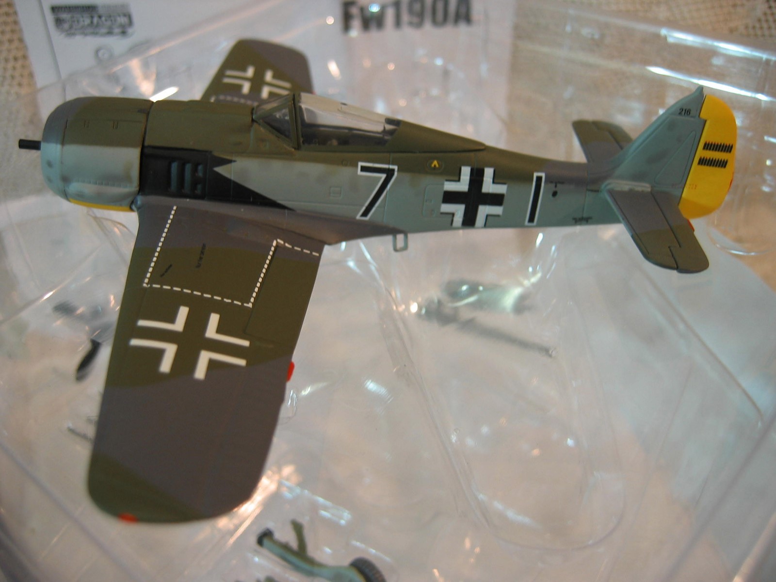 Dragon Wings Focke Wulf Aircraft FW 190A-3 “Black 7” Karl Borris ...