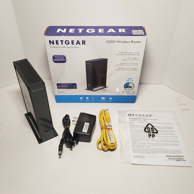 NETGEAR WNR2000 N300 4-Port 10/100 Wireless N Router VER 4 (WNR2000v4 ...