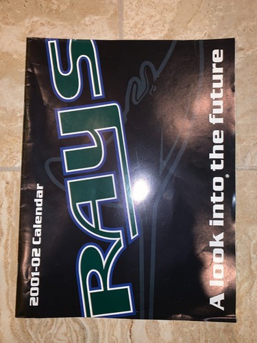 Vintage Tampa Bay Devil Rays 2001-02 "Look Into the Future" Calendar ...
