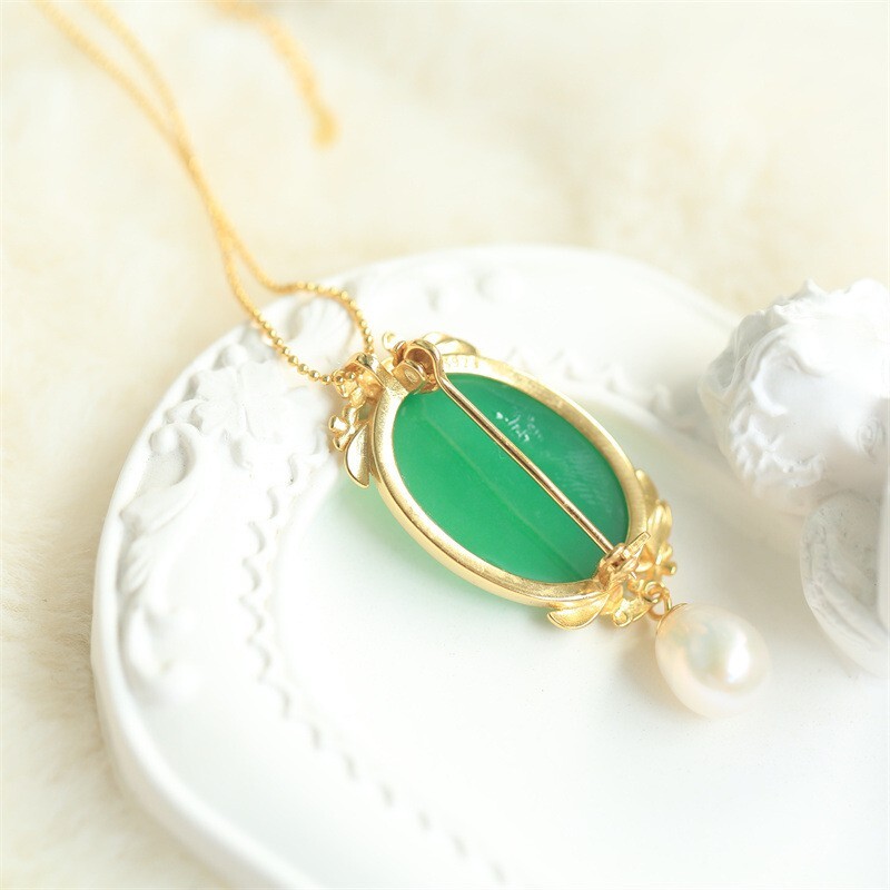 Vintage Cameo Moon &Cat Pendant/Brooch 925 Silver W/Gold Plated Vintage ...