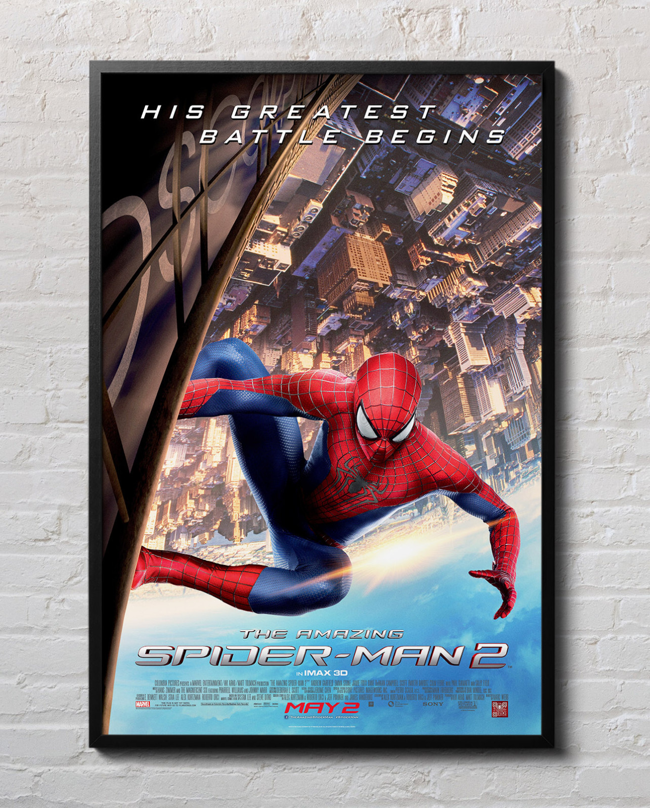 Amazing Spider Man 2 Teaser Poster