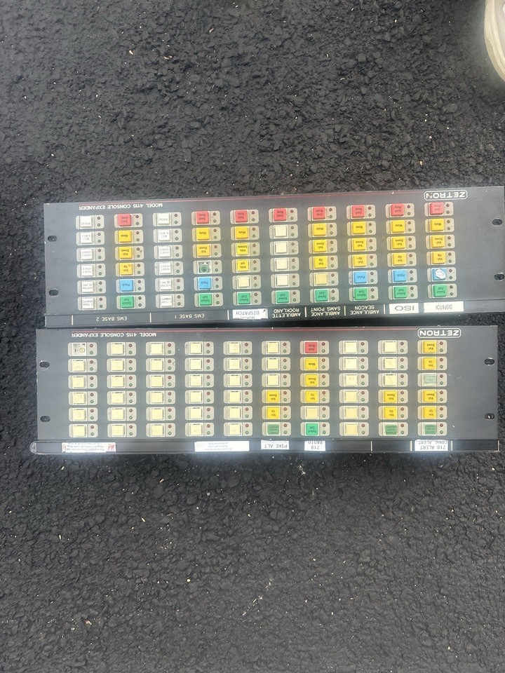 Zetron 4115 Lot Of 2 Untested As Is Audio Panel | eBay