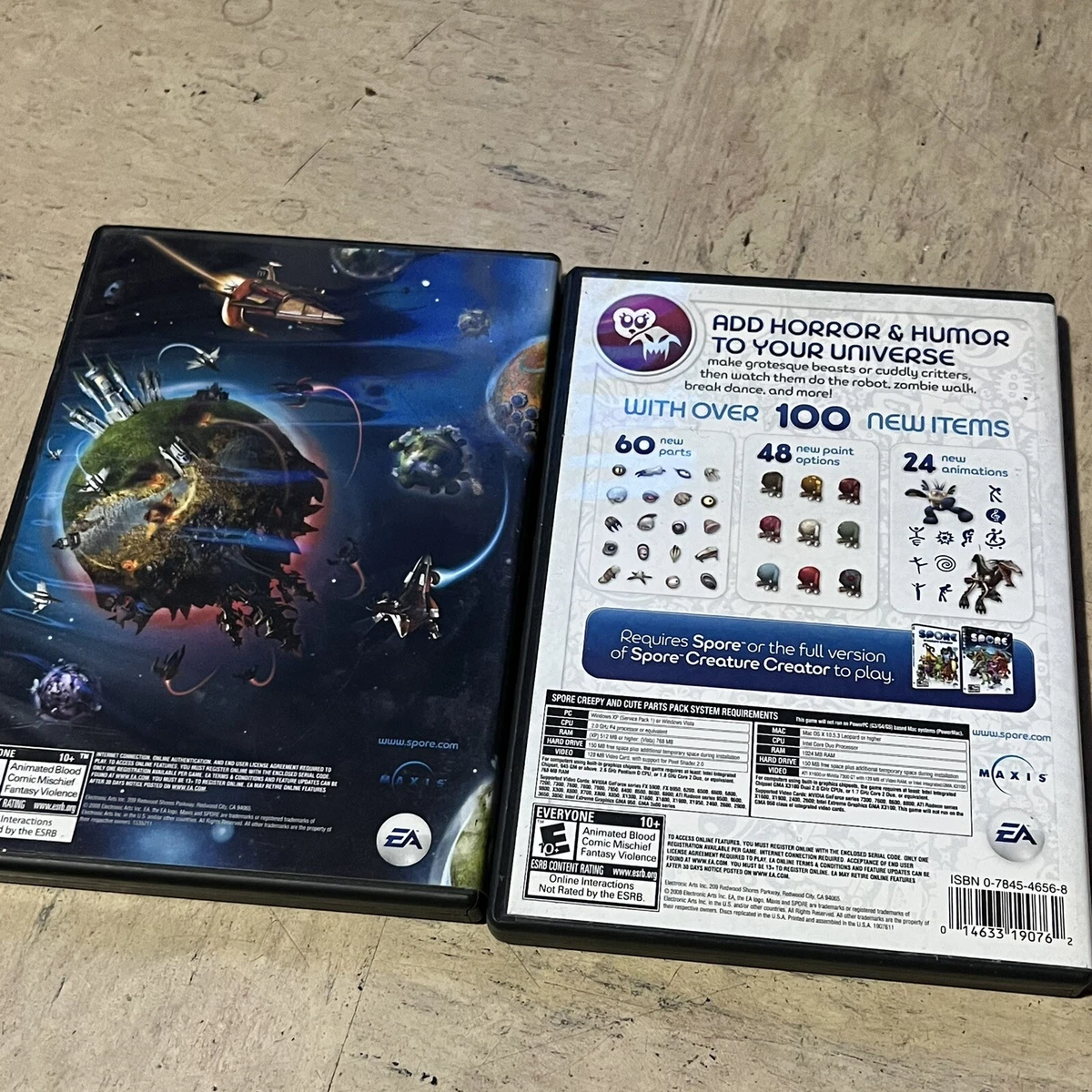 Spore Robot Parts Pack