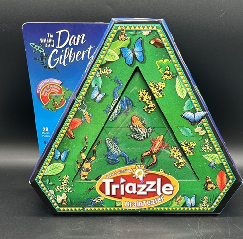 Triazzle Poison Arrow Frogs Rain Forrest Puzzle Dan Gilbert New Sealed ...