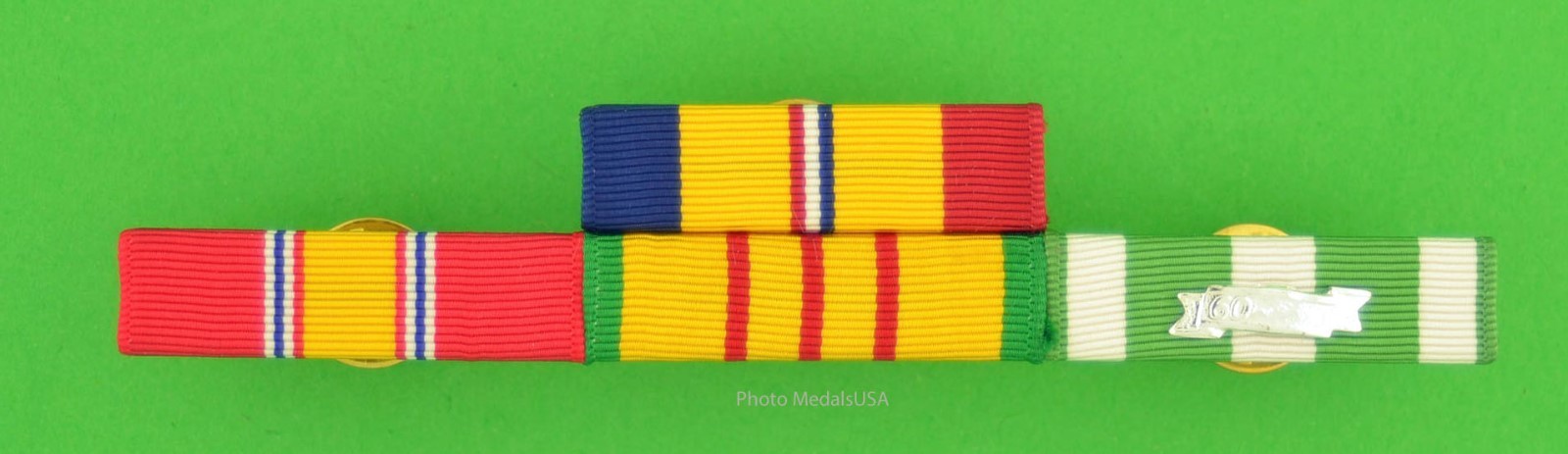Marine Corps Vietnam War Mounted 4 Ribbon Bar - Combat Action - 1 Star ...