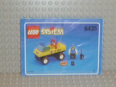 LEGO® System Bauanleitung 6435 Coast Guard HQ Heft 4 ungelocht ...