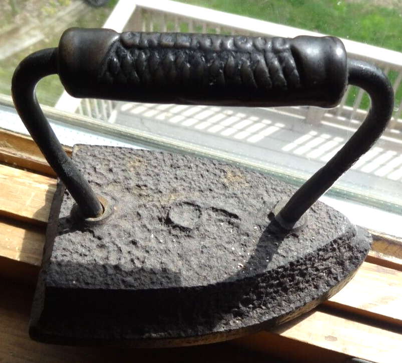 Vintage Sad Iron #6 Greenwood USA | eBay