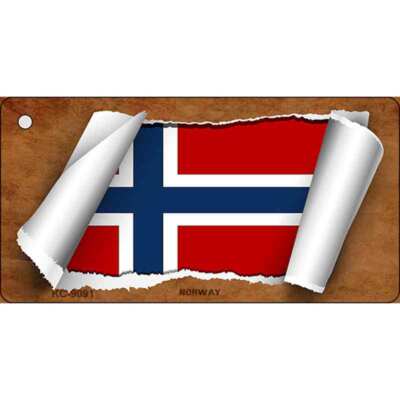 Norway Flag Scroll Novelty Aluminum Key Chain KC-9091 | eBay