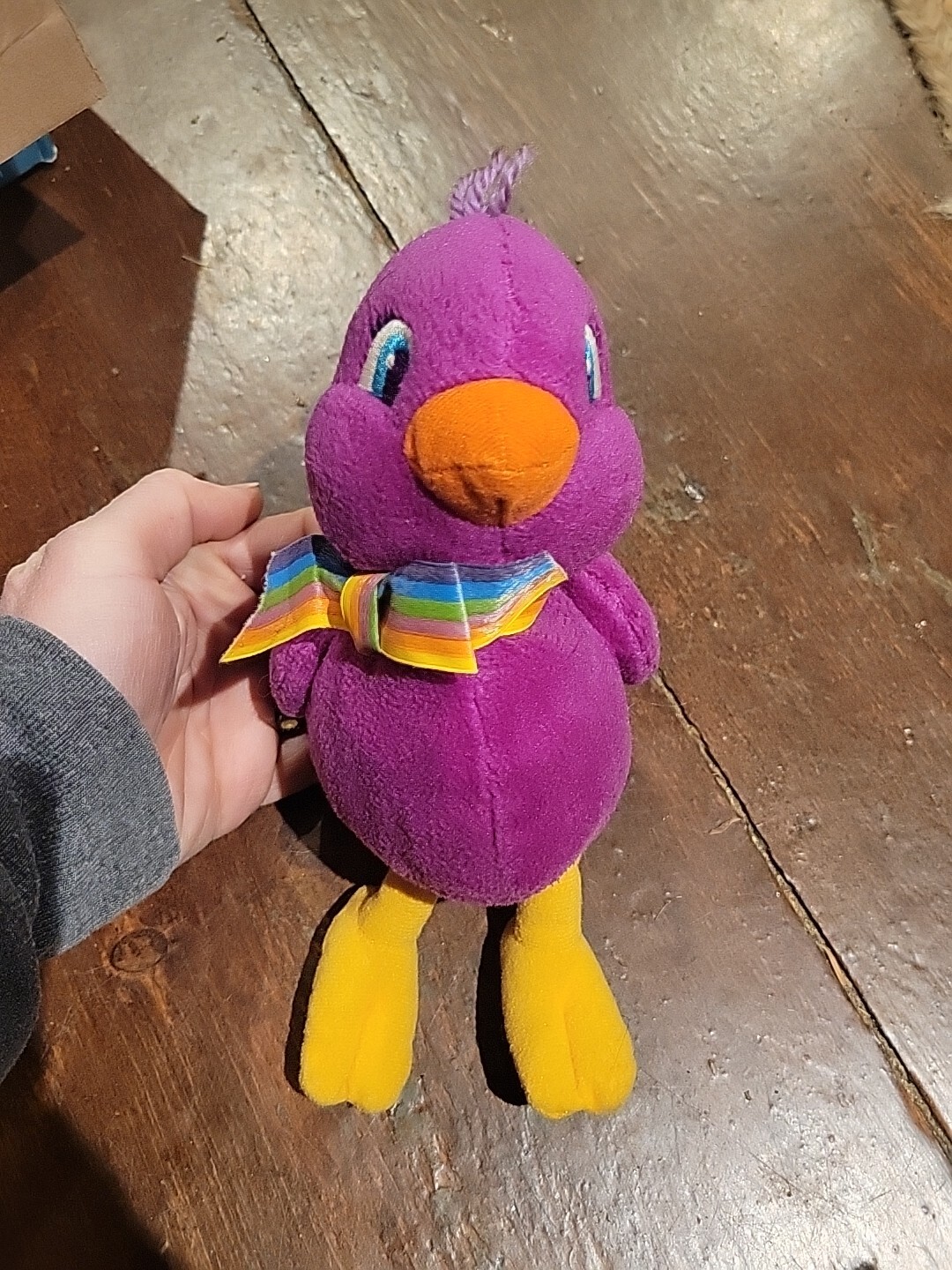Vintage 1998 Lisa Frank Sweet Tweet Purple Duck Plush Stuffed Toy ...