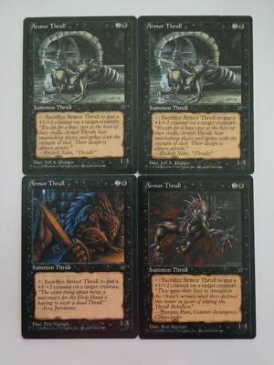 MTG 4x Armor Thrull Fallen Empires NM | eBay