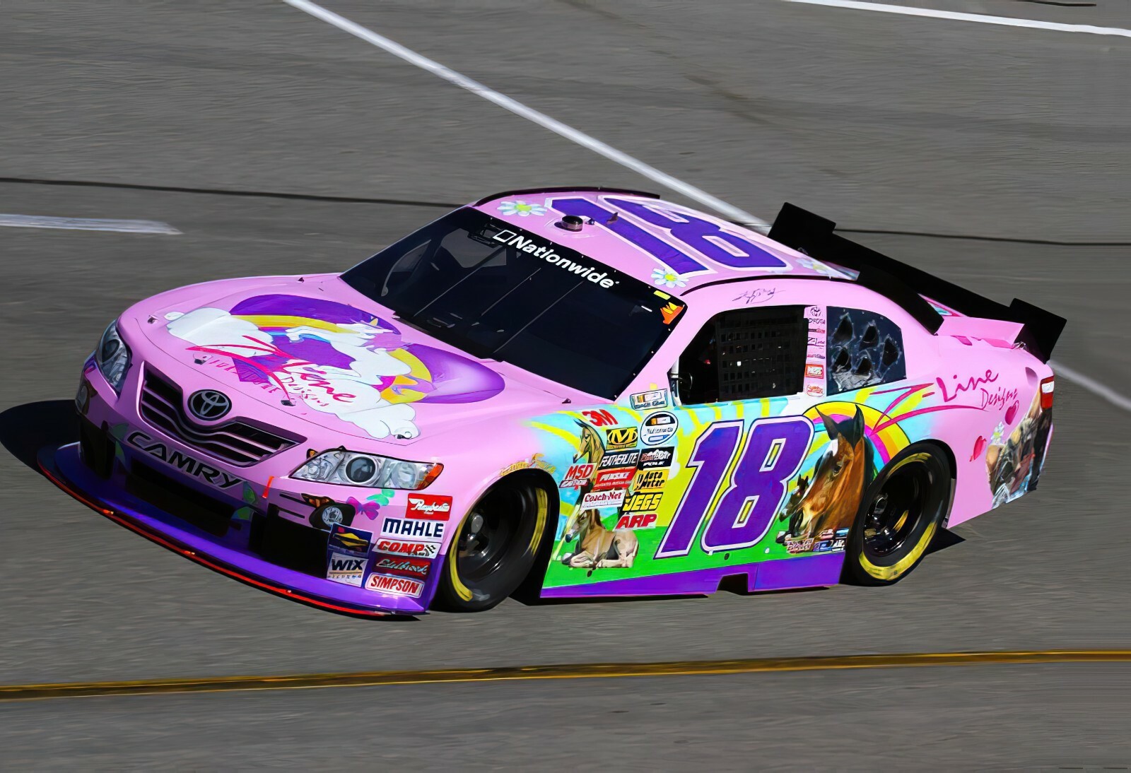 Kyle Busch Z-Line NASCAR 13x19 Poster Gloss Photo Print KB11K | eBay