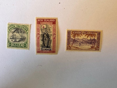 Cook Island Stamps - three Mint VLH, as shown in th photos | eBay