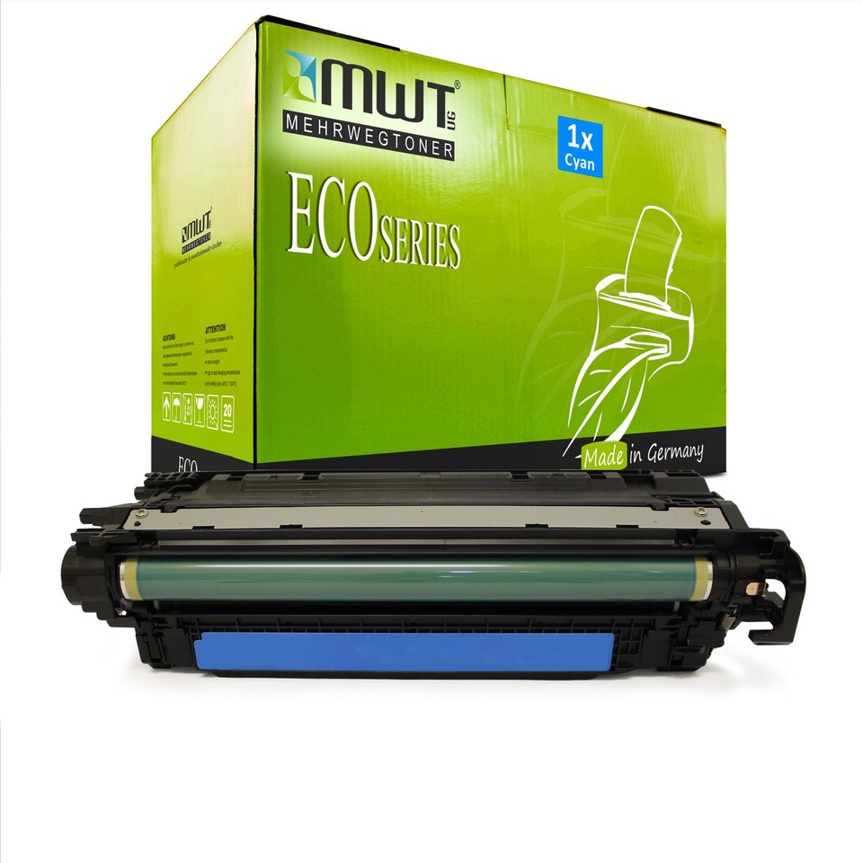 MWT Toner Cyan For HP Color LaserJet Enterprise M-651-Dn M-651-Xh M-651 ...
