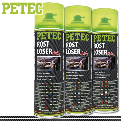 Petec 3x 500ml Oxide Remover Mos 2 Trunk Car Iron Steel Care 4013558700502| eBay