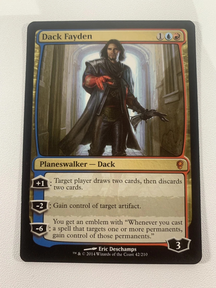 Dack Fayden Planeswalker Card